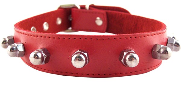 Rouge Garments Red Nut Collar